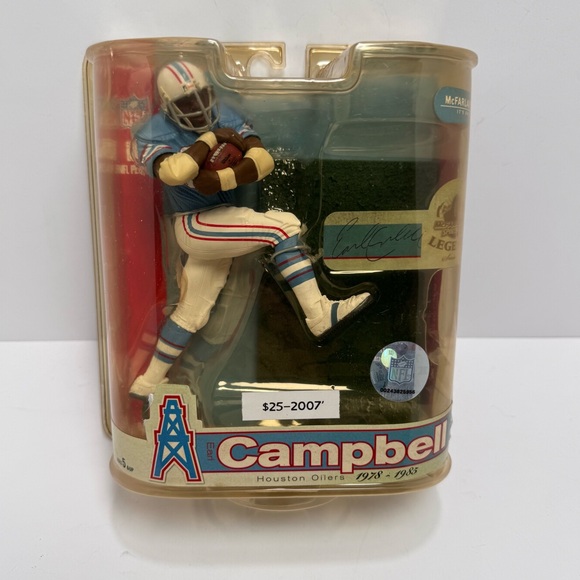 NFL | Toys | Mcfarlane Legends Series 3 Earl Campbell Oilers Figure 207 ...